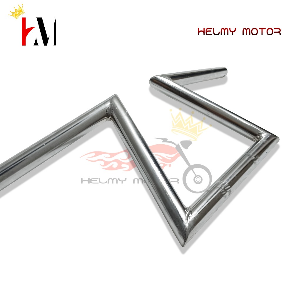 Jual HM-Stang Costum Z Bar Stang Universal Chopper Scambler Japstyle ...