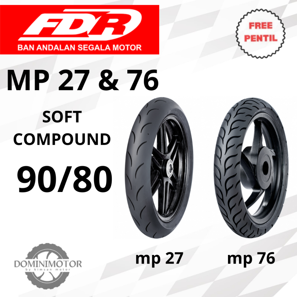 Jual FDR MP 27 MP 76 Ring 14 Soft Compound Ban Motor Ring 14 Ban Motor ...