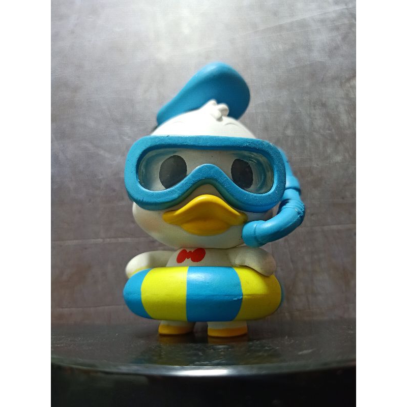 Jual Figure Disney Character Miniso Donald Duck Swimming Chibi | Shopee ...