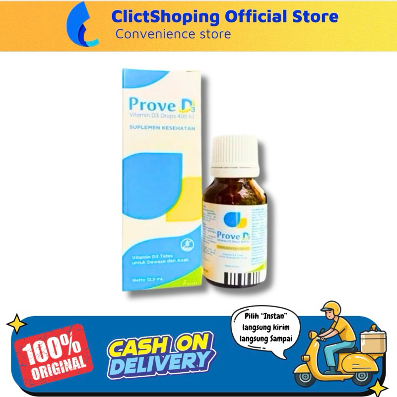 Jual PROVE D3 DROP 1 Botol 12,5ml | Shopee Indonesia