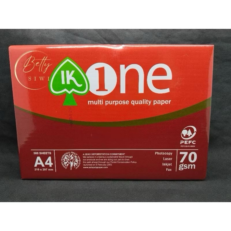 Jual Kertas HVS A4 70gsm AOne 1 rim / 500 lembar | Shopee Indonesia