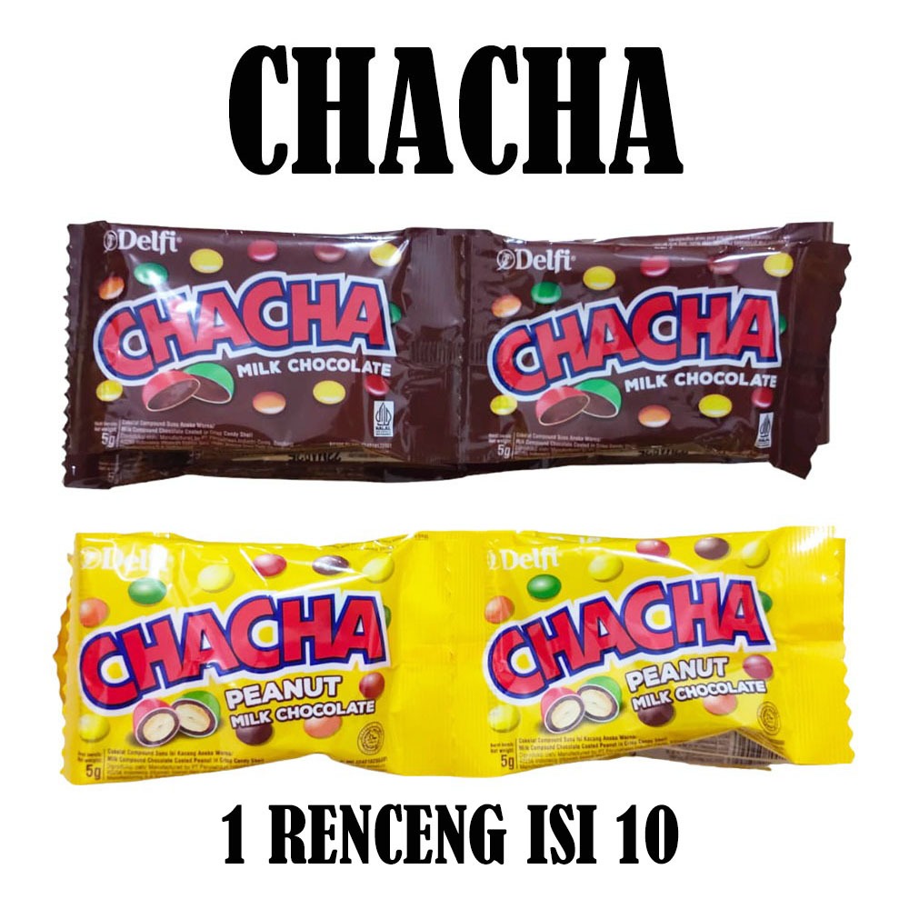 Jual CHACHA MILK CHOCOLATE RENCENG ISI 10 | Shopee Indonesia
