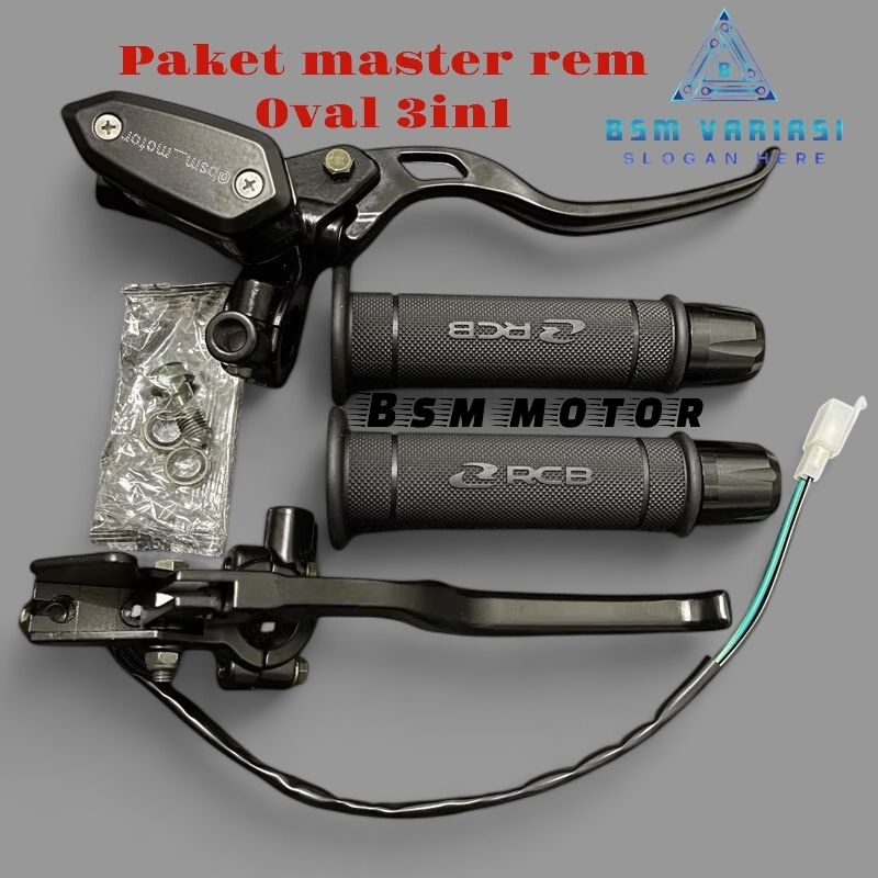 Jual Master Rem Tabung Model 0val+Handgrip RCB Original 100% HG55+Jalu ...