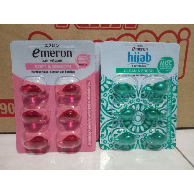 Jual Emeron Vitamin Rambut 6 pcs | Shopee Indonesia