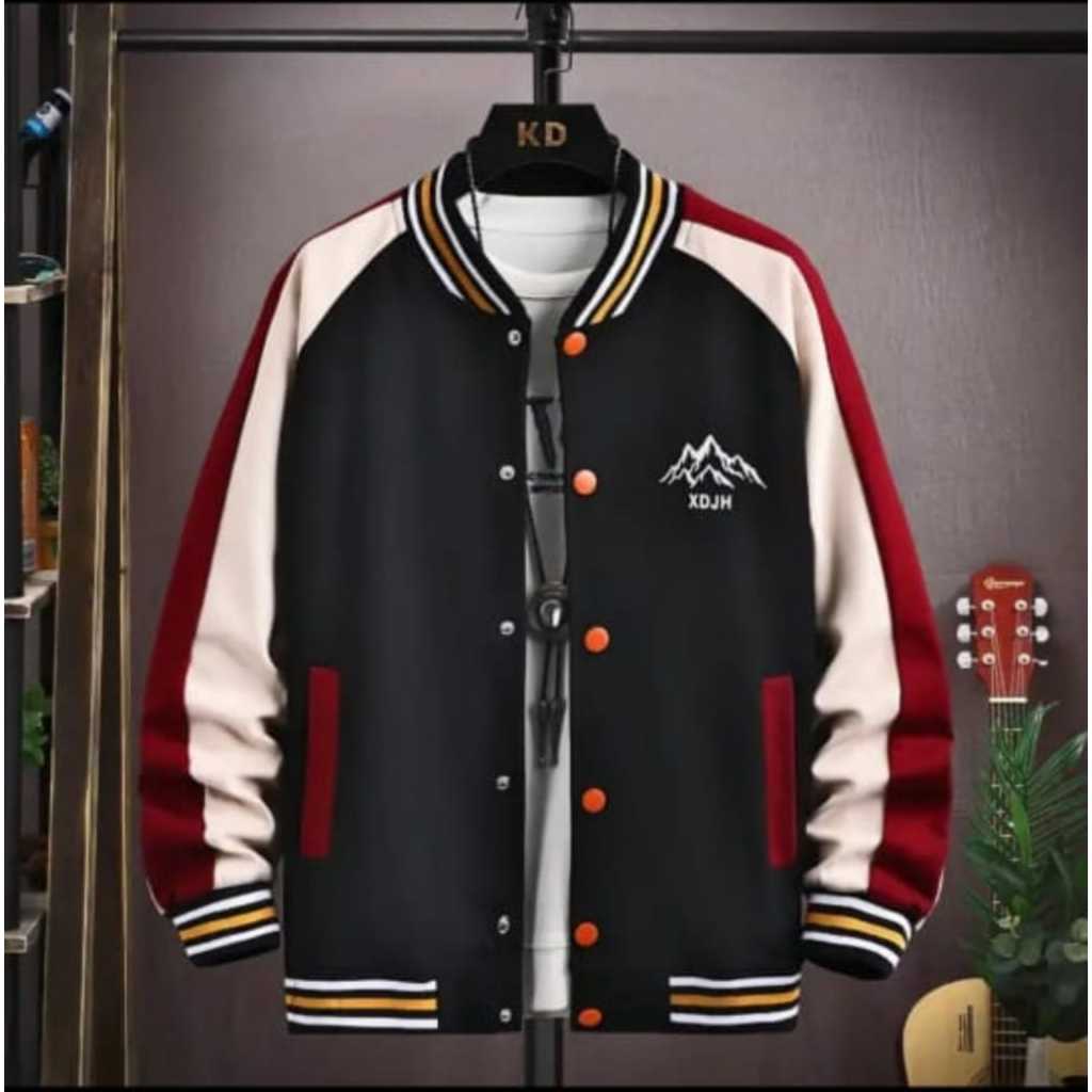 Jual JAKET VARSITY OUTER OVERSIZE - FOWARD KRAH BASEBALL - JACKET PRIA ...