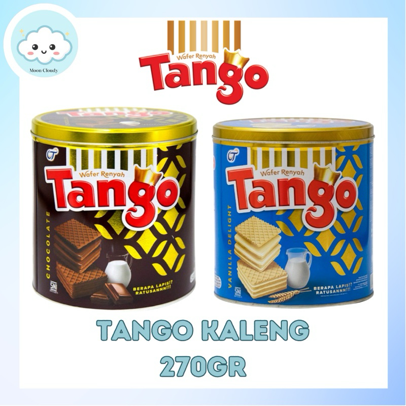 Jual TANGO WAFER KALENG 300 GR COKLAT & VANILA EXPIRED DATE 2026 ...