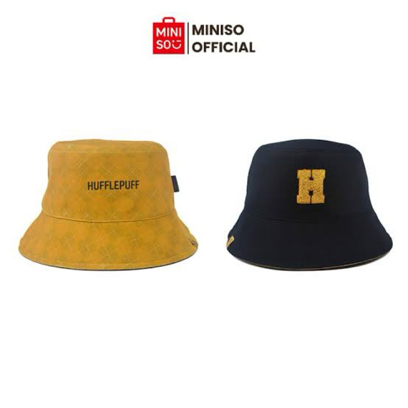 Jual Bucket Hat Hufflepuff (Miniso x Harry Potter) | Shopee Indonesia