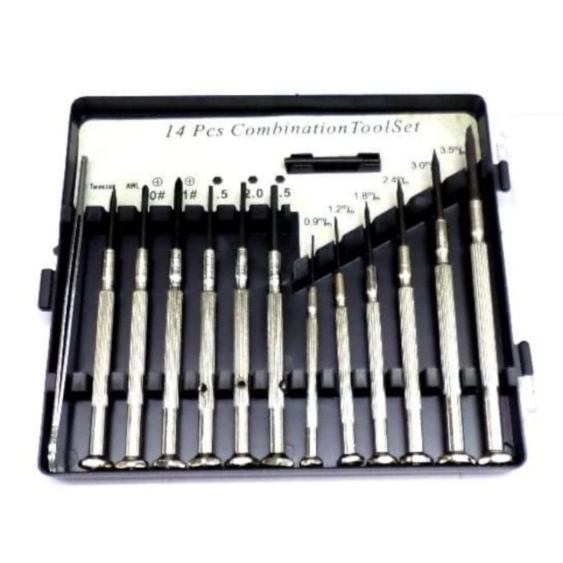 Jual Obeng jam 14 pcs | Shopee Indonesia