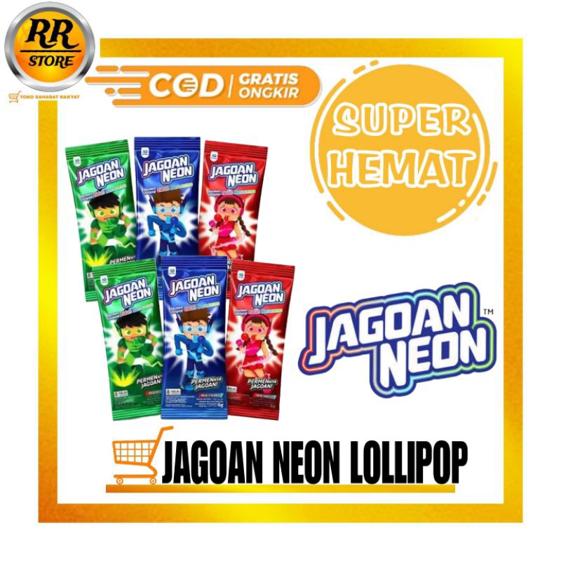 Jual Jagoan Neon Lollipop (Isi 36) | Shopee Indonesia