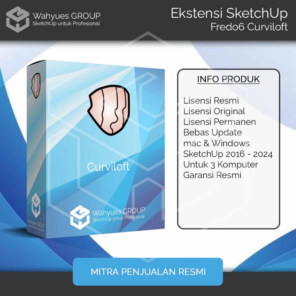 Jual Lisensi Fredo6 Curviloft Ekstensi SketchUp ORIGINAL RESMI | Shopee ...