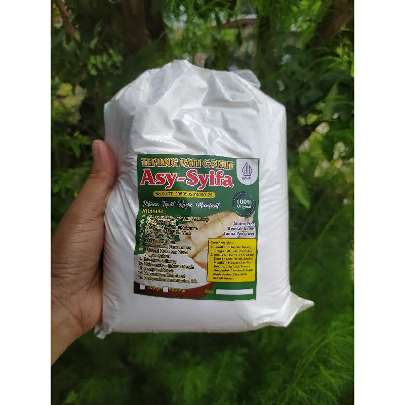 Jual TEPUNG GARUT | PATI GARUT KEMASAN PREMIUM 1KG | PATI ASAM LAMBUNG ...