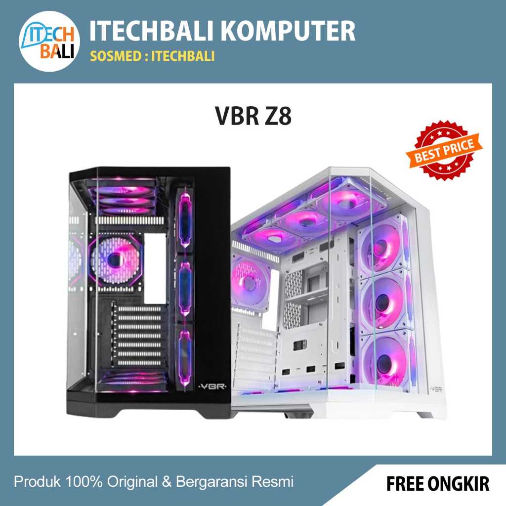 Jual Casing VBR Z8 ATX Dual Chamber | ITECHBALI | Shopee Indonesia
