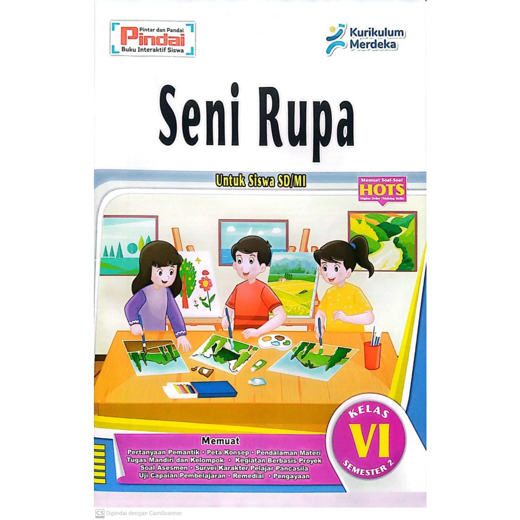 Jual Buku LKS Seni Rupa Kurikulum Merdeka Kelas 6 SD/MI Semester 2 | Shopee Indonesia