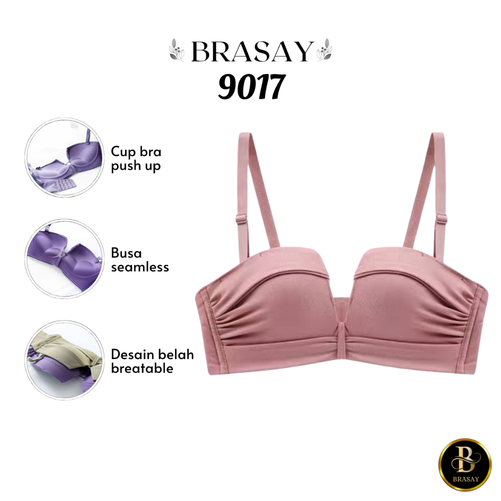 Jual Brasay Bra Push Up Style Pakaian Dalam Wanita 9017 | Shopee Indonesia