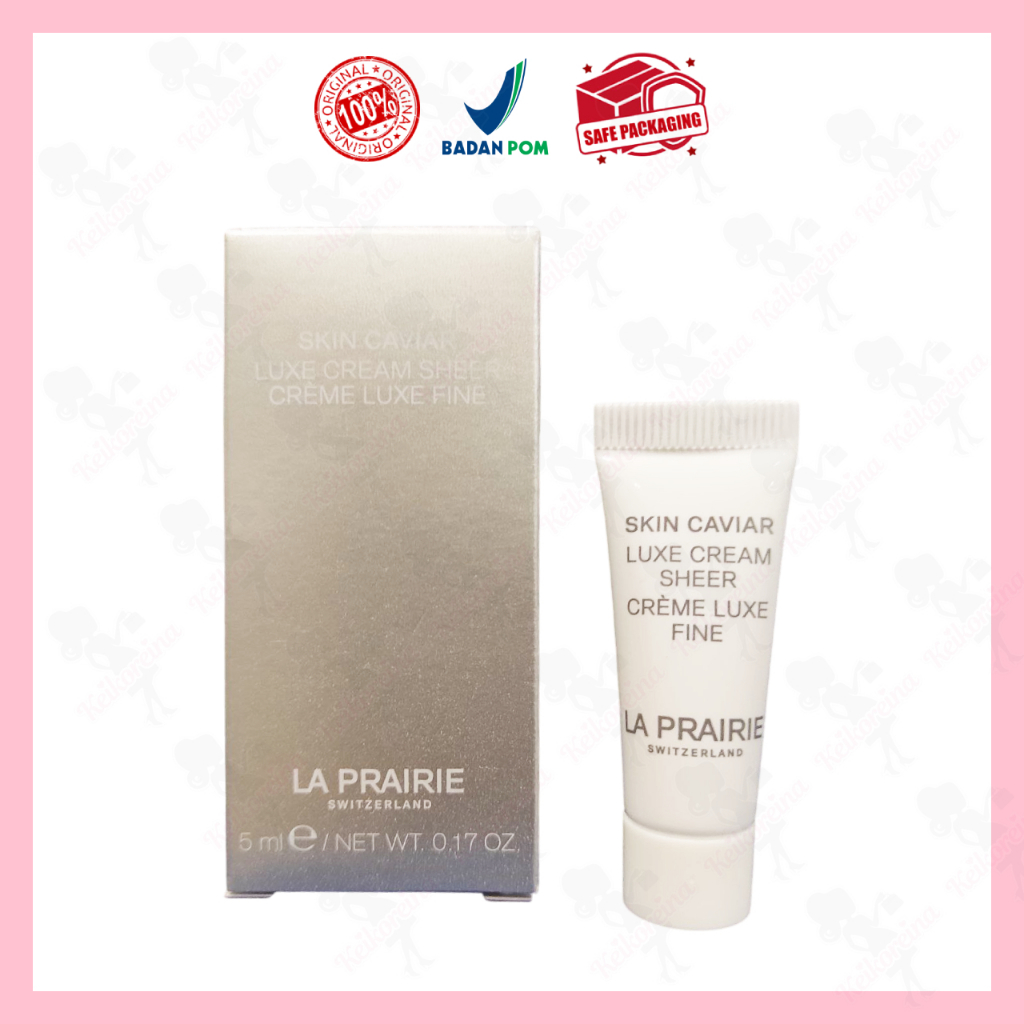 Jual LA PRAIRIE Sample Skin Caviar Luxe Cream Sheer 5 mL | Shopee Indonesia