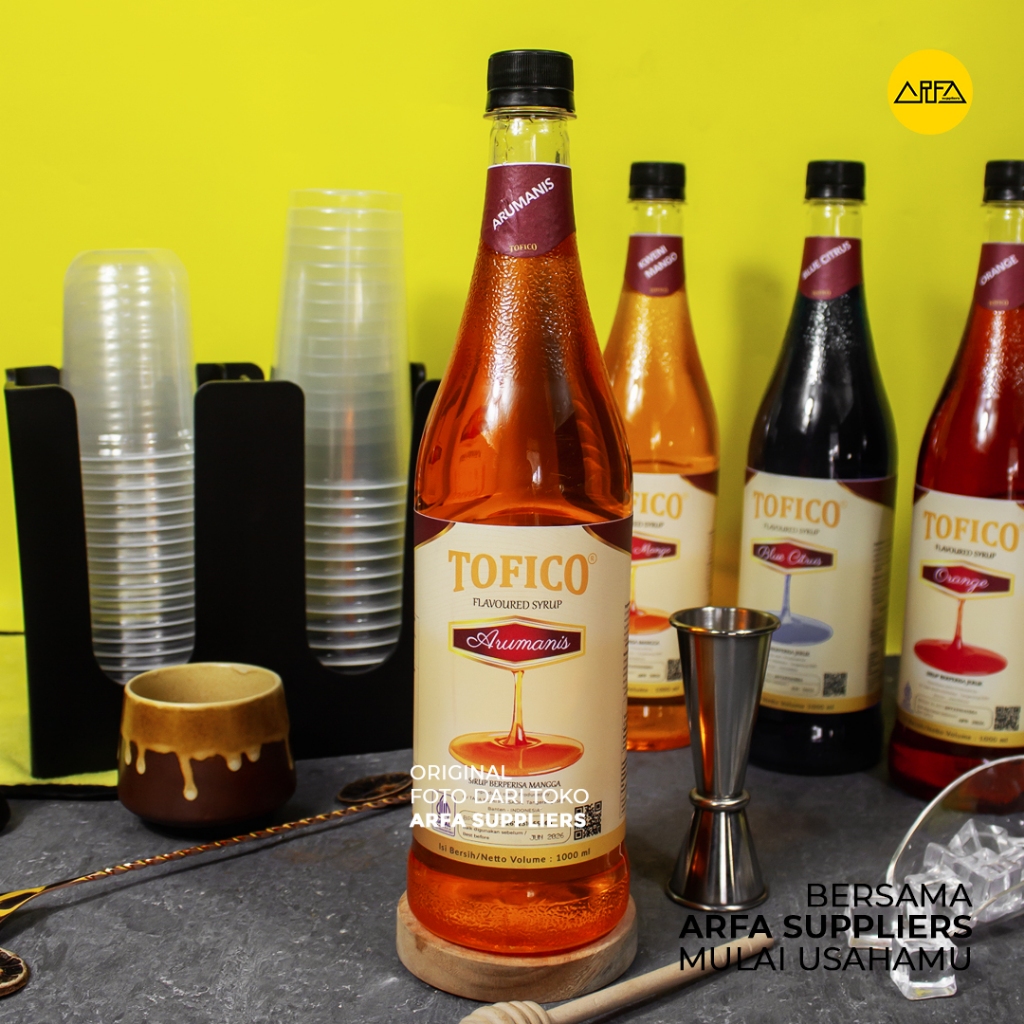 Jual SIrup Tofico Mango Arumanis 1 liter | Shopee Indonesia