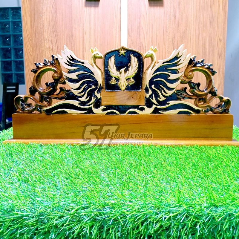 Jual Papan Nama Meja Ukir - Papan Nama Logo Jabatan - Papan Nama ...