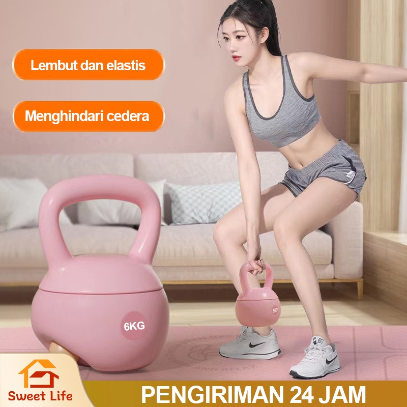 Jual Kettlebell Lunak 4/6/8kg | Dumbell Set | Peralatan Kebugaran Rumah | Lembut Dumbbell Wanita ...