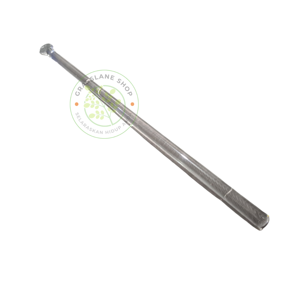 Jual Batang Pengaduk Spatula Kaca Laboratorium Glass Rod Stirrer 20 cm ...