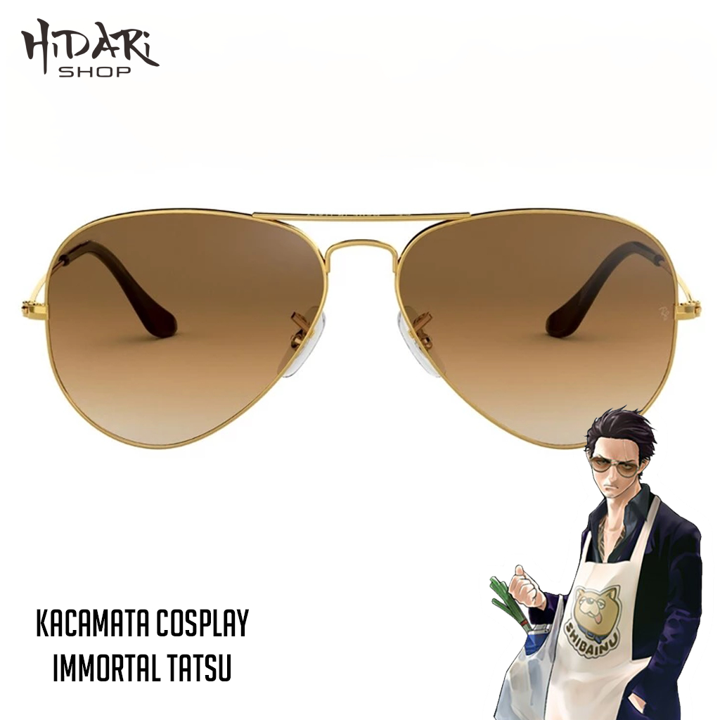 Jual Kacamata Anime Gokushufudo Cosplay Tatsu | Shopee Indonesia