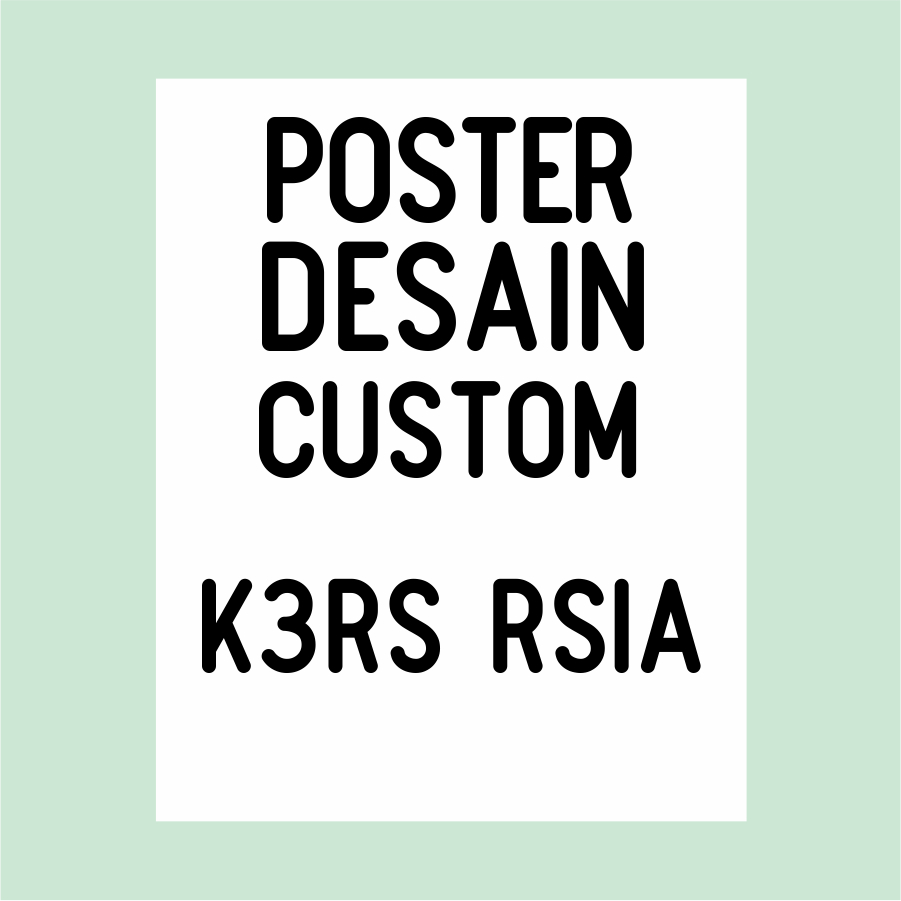 Jual Safety Poster Custom K3RS RSIA | Shopee Indonesia