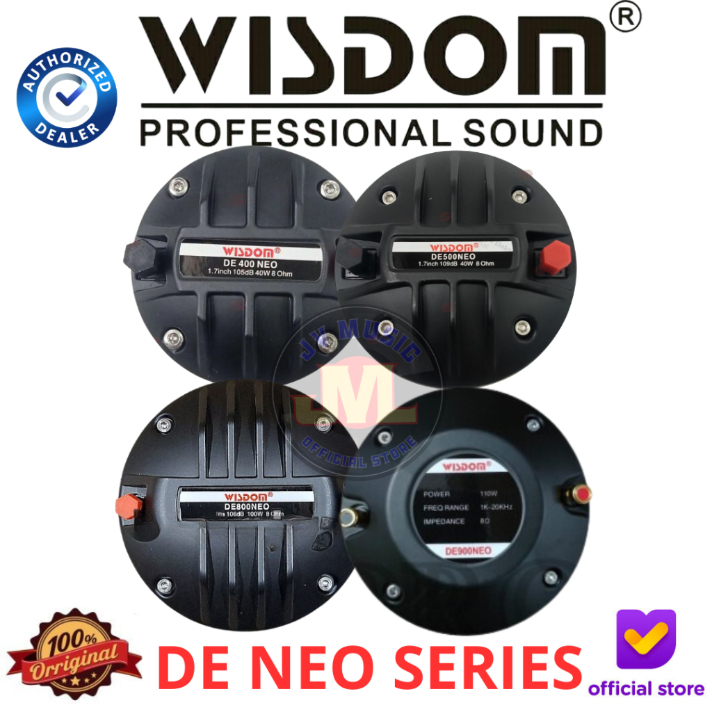 Jual Wisdom DE400 DE500 DE800 DE900 NEO DE Series Driver Tweter Speaker ...