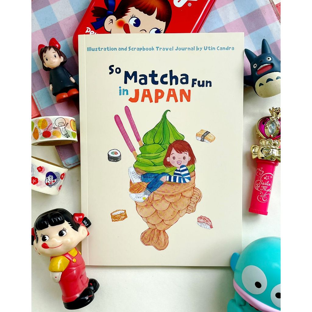 Jual So Matcha Fun in Japan - Illustration Journal Book | Shopee Indonesia