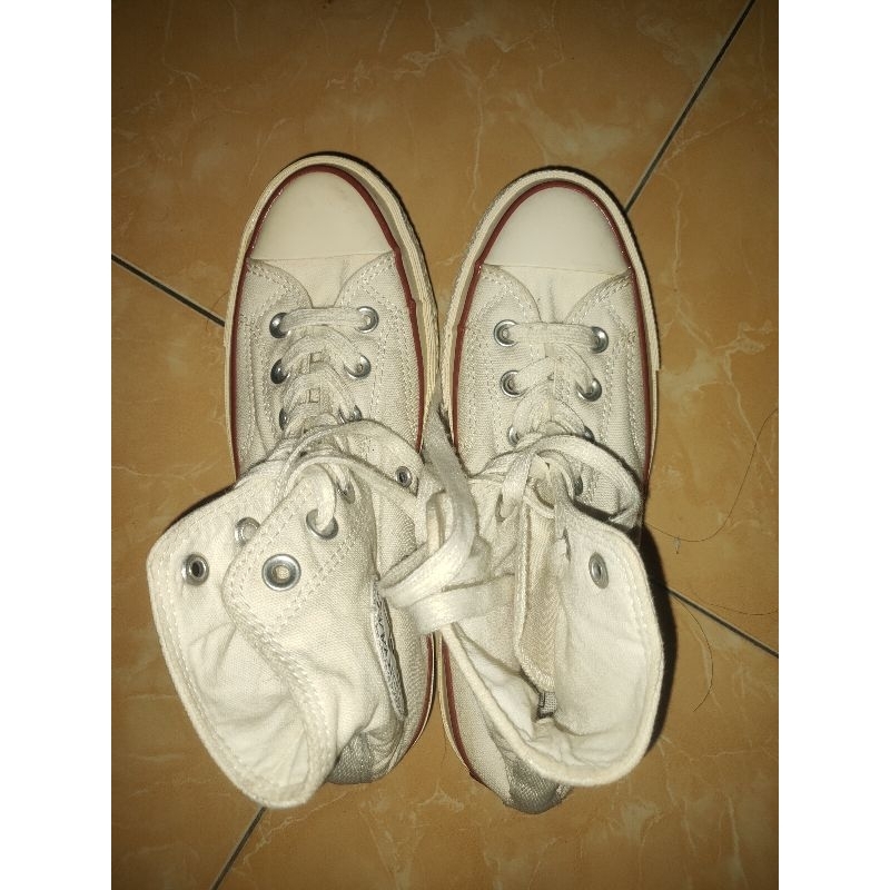 Jual Second/ Thrift Sepatu Converse 70s White | Shopee Indonesia
