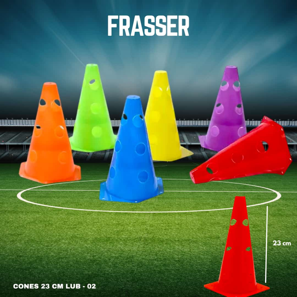 Jual Frasser Cone Mangkok Model Segitiga Untuk Futsal Sepak Bola atau ...