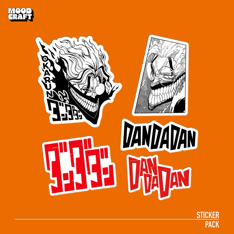 Jual Dandadan Sticker Vinyl - Stiker Laptop Anime - Sticker Pack | SP ...