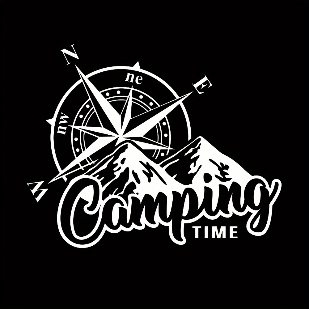 Jual Cutting Sticker Adventure Pemandangan & Gunung Stiker Vinil Kompas ...