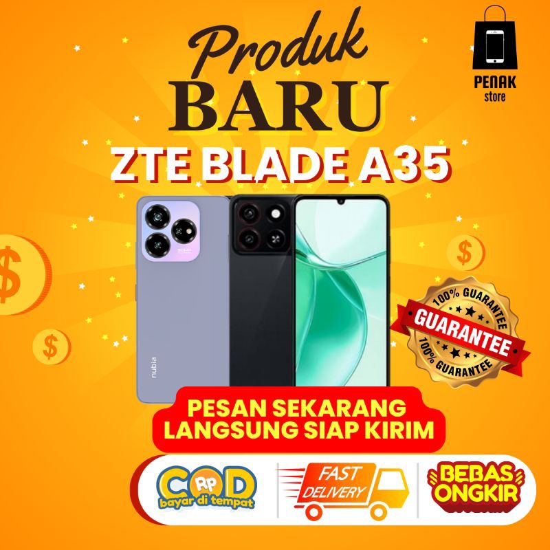 Jual ZTE Blade A35 4/64 Garansi resmi | Shopee Indonesia