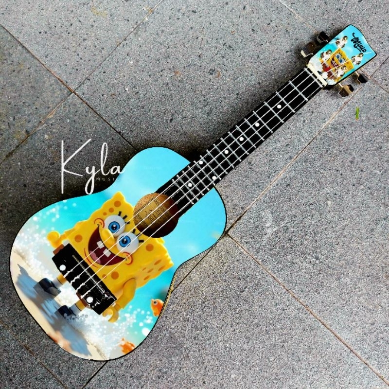 Jual UKULELE SPONGEBOB PRE ORDER | Shopee Indonesia