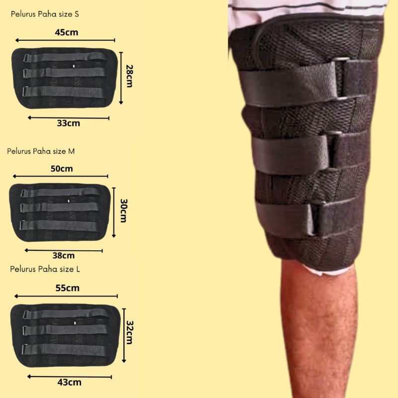 Jual Backslab Paha,Pelurus Paha,Penahan Patah Tulang Paha,Bidai Paha ...