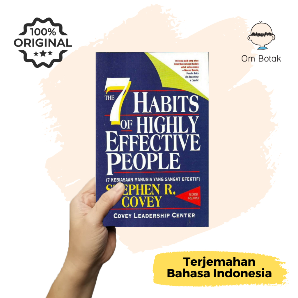 Jual Buku 7 Habits Of Highly Effective People Stephen R Covey | Shopee Indonesia