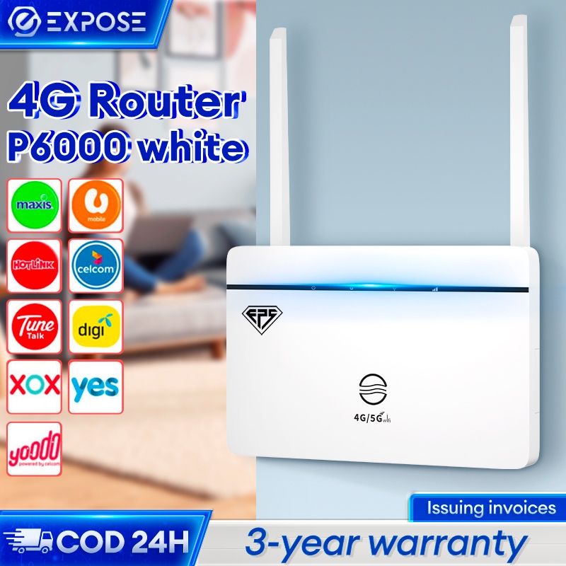 Jual Modem wifi 4g/5g all operator mifi modified 300mbps P6000+router ...