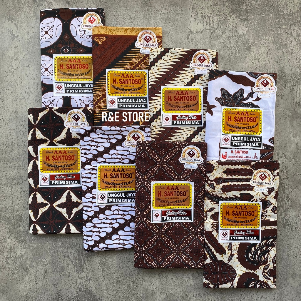 Jual Kain Jarik Panjang H. Santoso AAA Unggul Jaya Primisima Kain Batik Pekalongan | Shopee ...