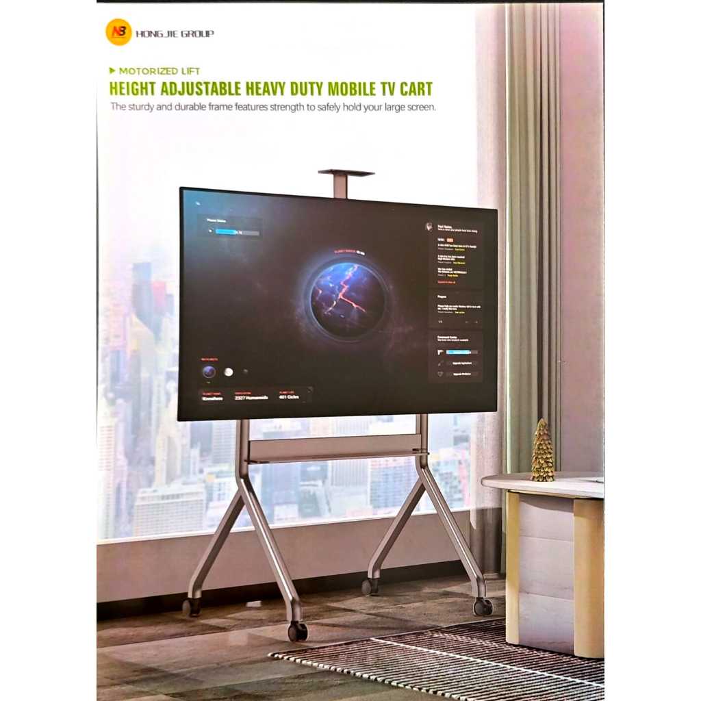 Jual NB P200 STANDING BRACKET TV LCD LED 60-100 INCH | Shopee Indonesia