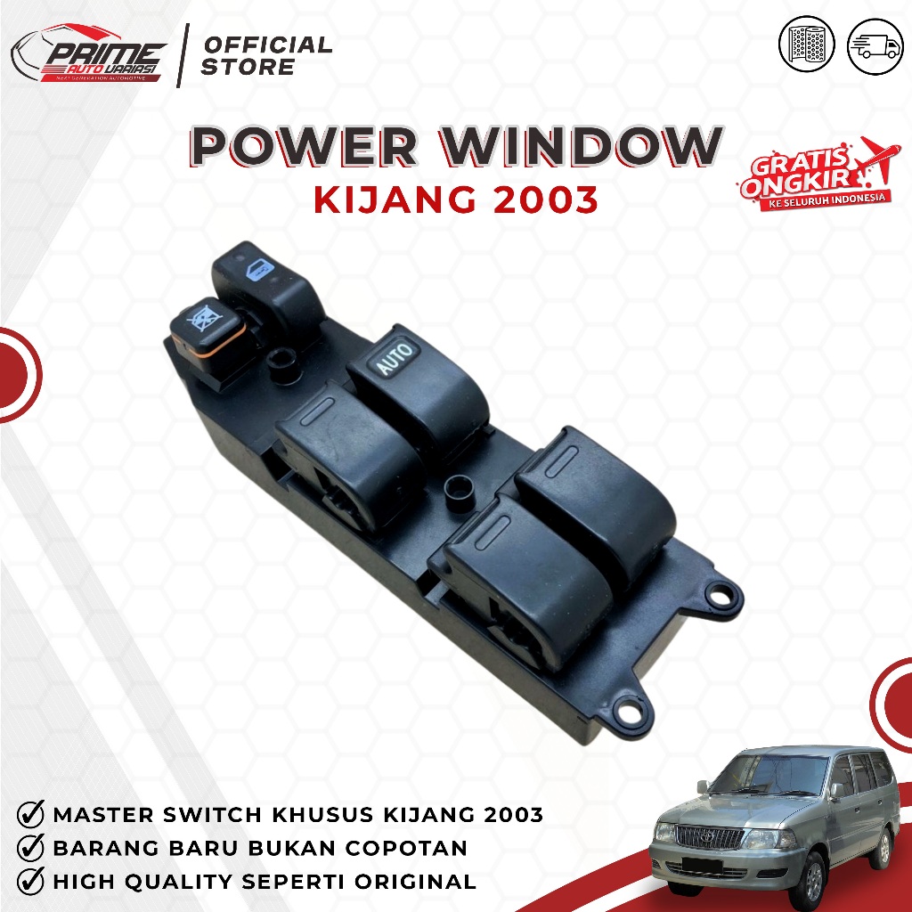 Jual Saklar Power Windows KIJANG 2003 Switch Power Window Master Power ...