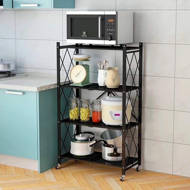 Jual H888 - RAK DAPUR 4 SUSUN, LIPAT TANPA INSTALASI | RAK SUSUN LIPAT ...