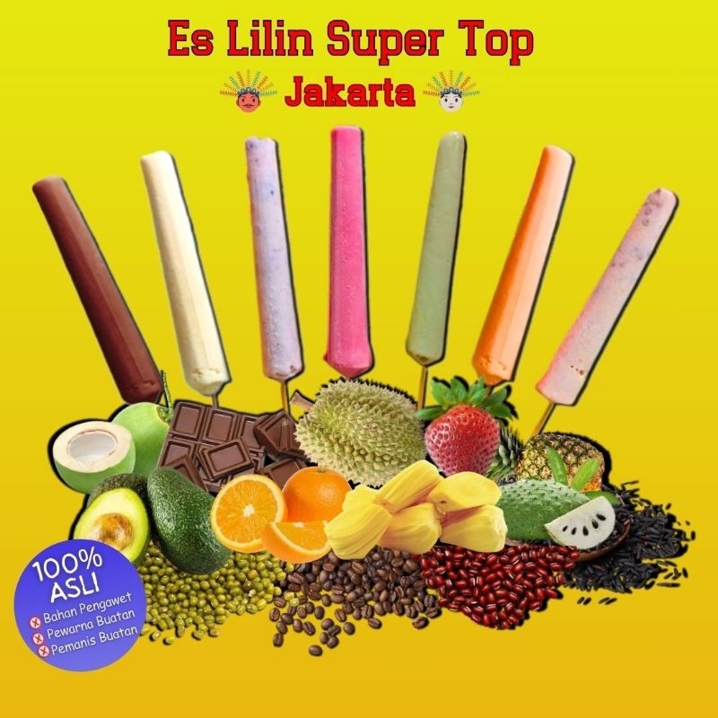 Jual ES LILIN SUPER TOP JAKARTA/OLEH-OLEH JAKARTA/ES LILIN JADUL/PAKAI ...