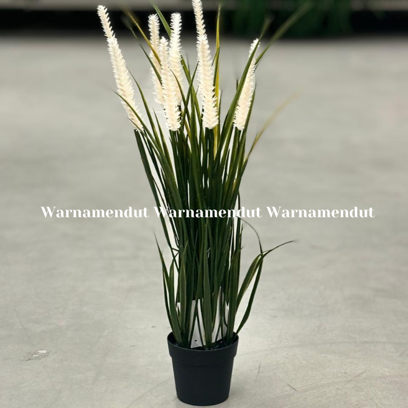 Jual Tanaman artificial rumput ilalang dlm pot tinggi 52cm WMO IK3937 ...