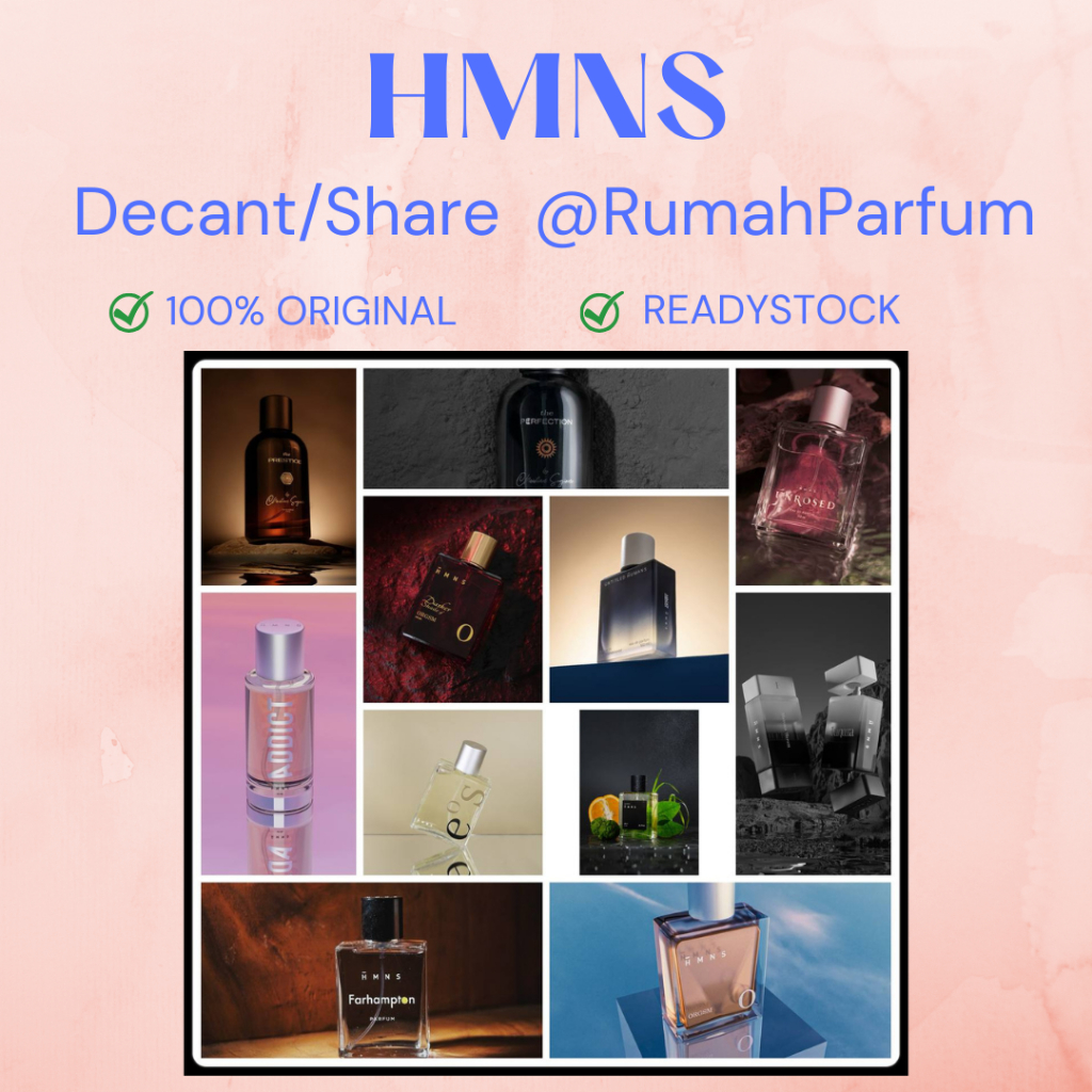 Jual [SHARE IN BOTTLE / DECANT] HMNS PARFUM ORGASM ALPHA EoS PERFECTION ...