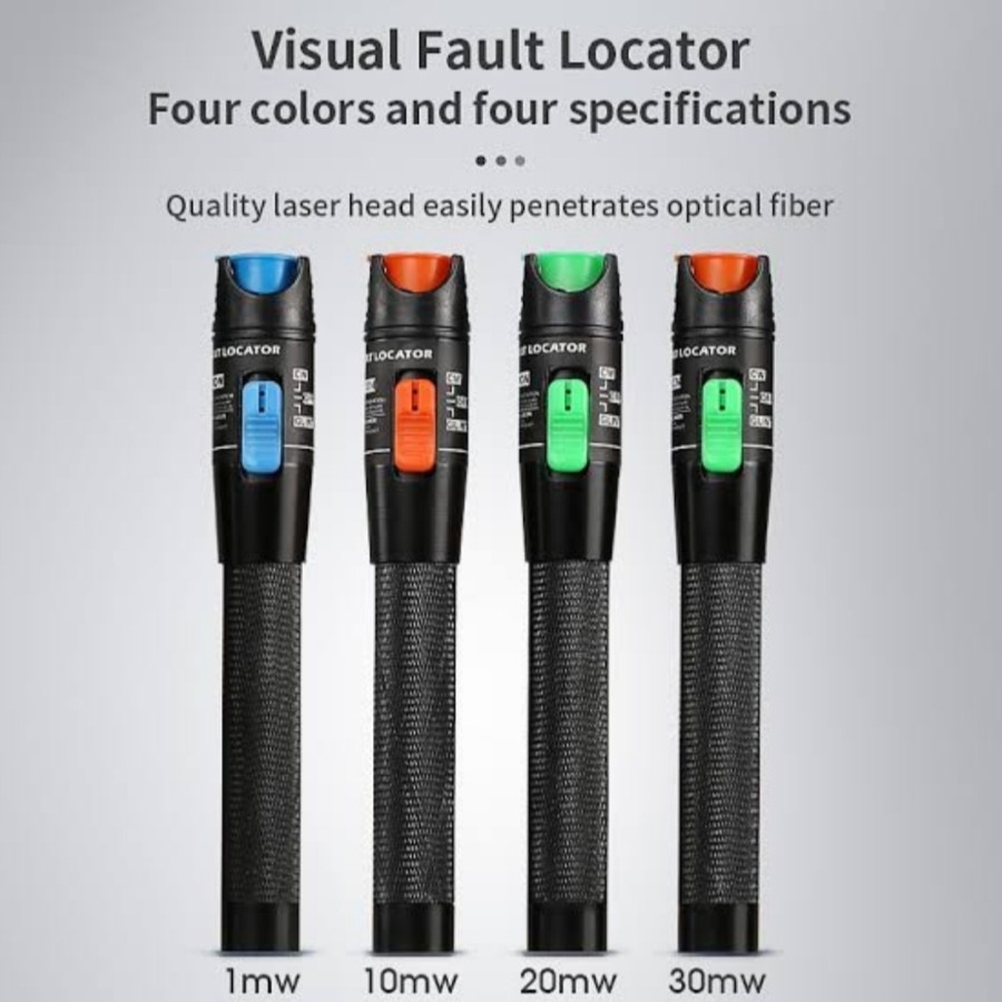 Jual Visual Fault Locator 10mW VFL laser senter fiber optik - 10MW ...