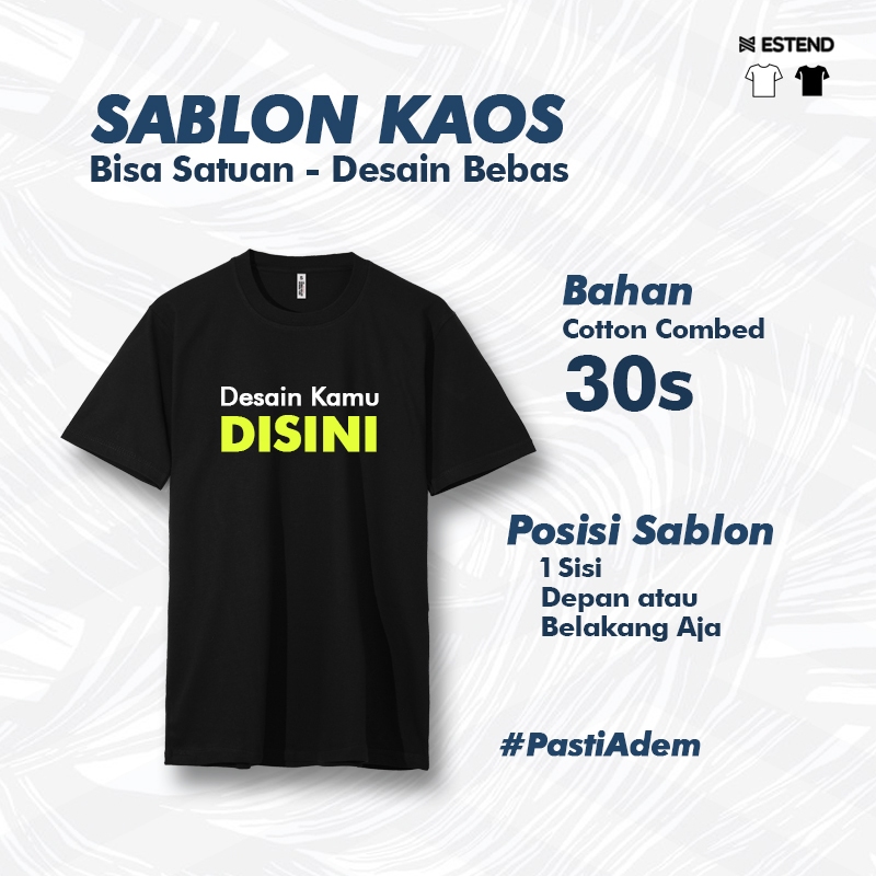 Jual Kaos Custom Satuan Desain Suka Suka / Baju Sablon Satuan Desain ... Jual Kaos Custom Satuan Desain Suka Suka / Baju Sablon Satuan Desain ...