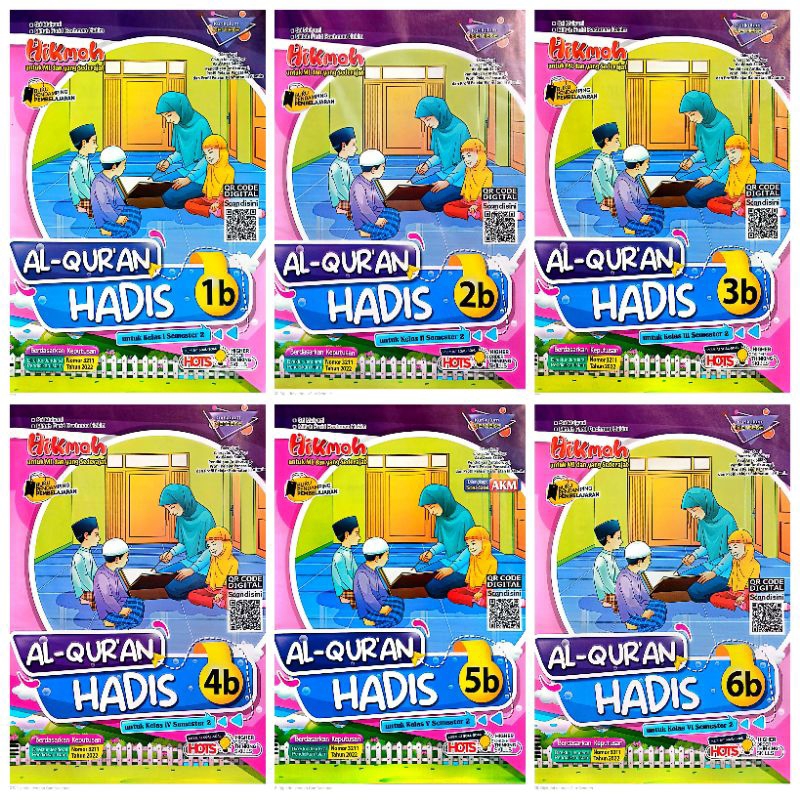 Jual BUKU LKS MI QURDIST AL-QUR'AN HADIS KELAS 1 2 3 4 5 6 SEMESTER 2 GENAP KURIKULUM MERDEKA TA ...
