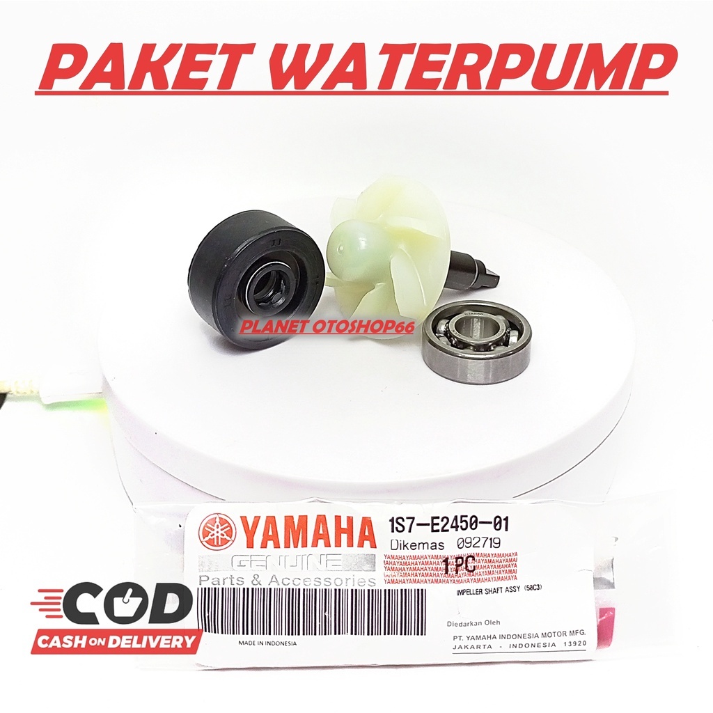 Jual KIPAS WATER PUMP / SEAL WATER PUMP / BEARING WATER PUMP VIXION OLD / VIXION NEW / NVL / NVA ...