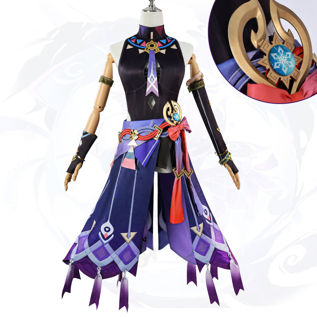 Jual Genshin Impact Citlali Cosplay Costume Wig Natlan Citlali Role ...