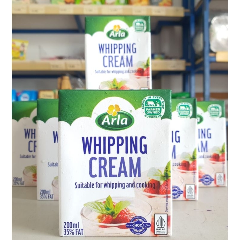 Jual Arla Whipping Cream 200Gr / Whipping Cream Cair Arla 200Gr / Whip ...