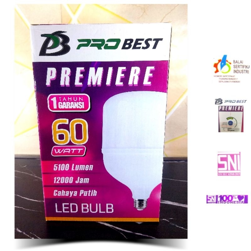 Jual Lampu LED PROBEST PREMIERE 60W | Shopee Indonesia